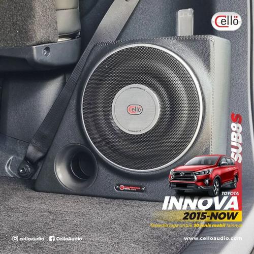 Jual Subwoofer pnp Box Cello 8inch W8S Toyota Innova Reborn 2015 now ...