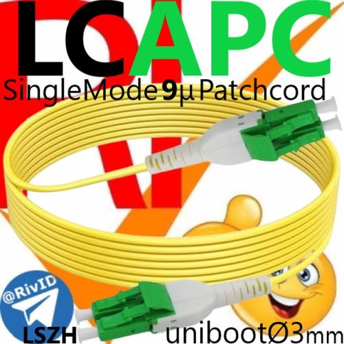Jual Patchcord Duplex LC APC 1m Patch Cord 1 Meter Fiber Optic Single ...