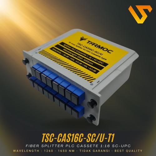 Jual Tarmoc Splitter 1:16 SC/UPC |Splitter FO 1:16 Box Cassette Fiber ...