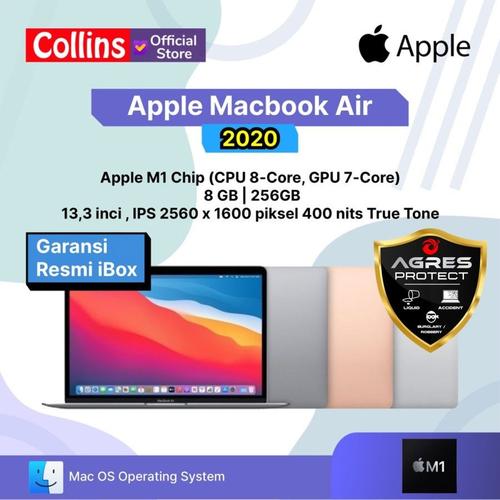 Promo APPLE MacBook Air M1 Chip 2020 13.3 Inch M1 8GB 256GB 13.3" RESMI ...