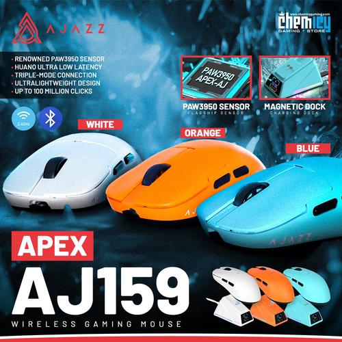 Jual Ajazz AJ159 APEX / AJ-159 APEX Ultra-lightweight Wireless Gaming Mouse with Magnetic ...