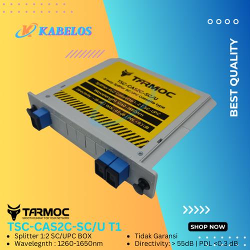 Jual Tarmoc Splitter FO 1:2 SC/UPC | Splitter 1:2 Box Cassette Fiber ...