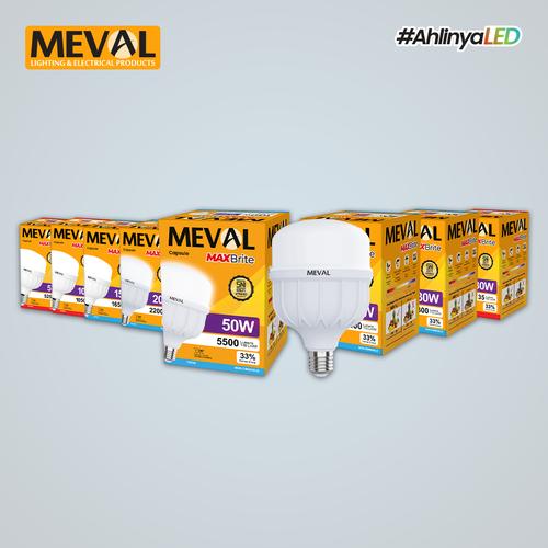 Promo MEVAL Lampu LED Kapsul Maxbrite Series - 20W Putih - Jakarta ...