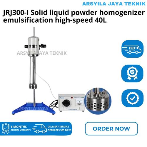 Jual JRJ300-I Solid liquid powder homogenizer emulsification high-speed ...