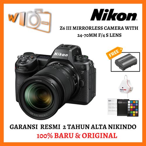 Promo Nikon Z6 Mark III Kit 24-70mm f4 Mirrorless Camera GARANSI RESMI ...