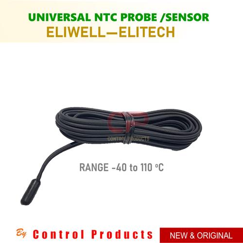 Jual NTC sensor probe 1.5mtr range -40 to 110 oC hitam Elitech ...