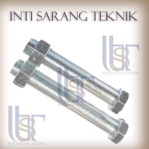 Jual Baut Mur 27 x 100 / bmp m27 x 100mm galvanis / bmp m27 x 100 murah ...