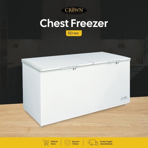Jual Chest Freezer Box Crown BD-900 Frizer Rumahan 900 Liter - Kota ...