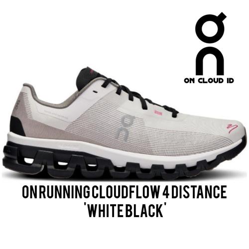 Jual On Running Cloudflow 4 DISTANCE 'White Black' - 40 - Jakarta Selatan - On Cloud Id | Tokopedia