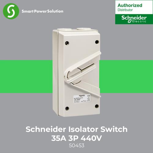 Promo Schneider Isolator Switch 35A 3P 440V - WHT35_GY Cicil 0% 3x - Jakarta Pusat - Smart Power ...