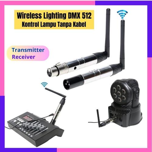Jual Wireless Controller Lampu DMX512 Transmitter Receiver Signal Lam ...