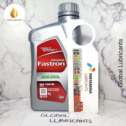 Jual NEW! Pertamina Fastron Diesel 15W-40 1 Liter (Oli Diesel Synthetic ...