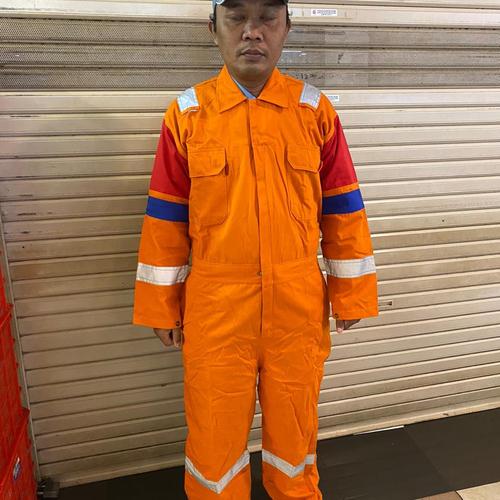 Jual Coverall Nomex Orange Pertamina / Coverall Nomex Pertamina Orange ...