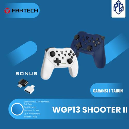 Promo Fantech WGP13 / WGP 13 Shooter II Wireless Gamepad - Biru, FREE ...