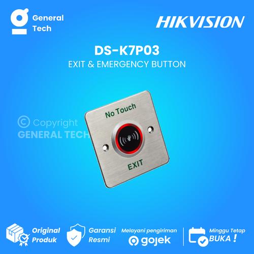 Jual Hikvision Push Button DS-K7P03 Exit & Emergency - Jakarta Barat ...
