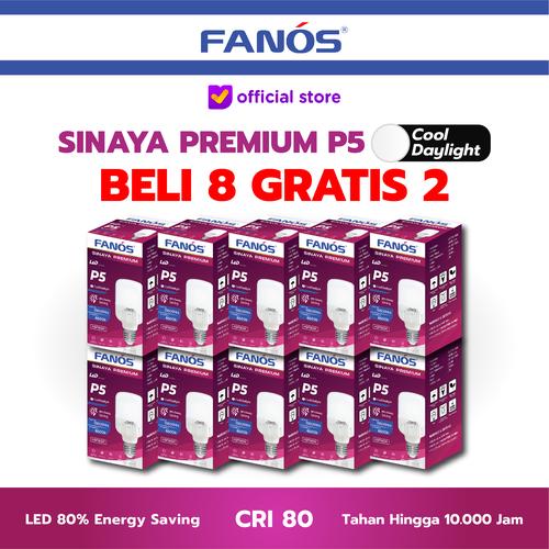 Promo Lampu Led Fanos Sinaya Premium 5 Watt 10 Pcs - Putih - Jakarta Utara - Fanos Official ...