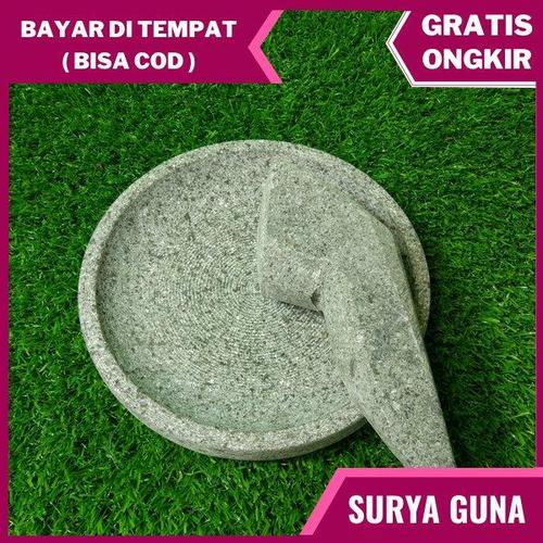 Jual Jual Cobek Batu Ukuran 18 Cm Cobek Batu Kali Asli - Kota Surabaya ...