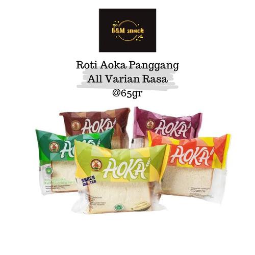 Jual AOKA Roti Panggang - Netto 65gr - Keju - Kota Bandung - BM Snacks ...