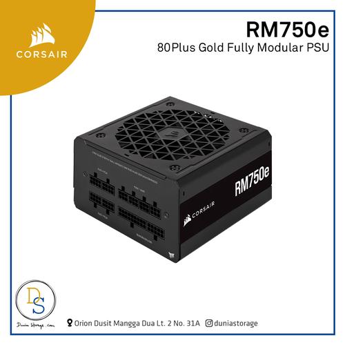 Promo CORSAIR PSU 750W 80+ Gold Fully Modular | RM750e PCIe 5.0 (CP ...