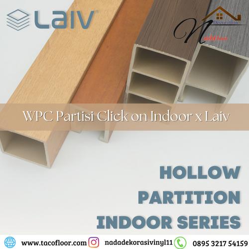 Jual wpc partisi hollow click on laiv | kisi - kisi partisi klik on ...