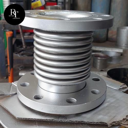 Jual Bellow Expansion Joint SS304 12" INCH / 500MM FLANGE PN10 ...