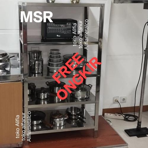 Jual rak meja stainless 5 susun msr metalco - Kota Semarang ...