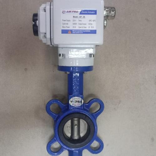 Jual elektrik butterfly valve 2inch/motorized butterfly valve 2" 220v ...