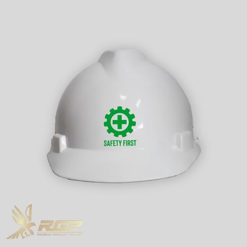 Jual sticker logo k3 safety first Helm Proyek murah - Kota Bekasi ...