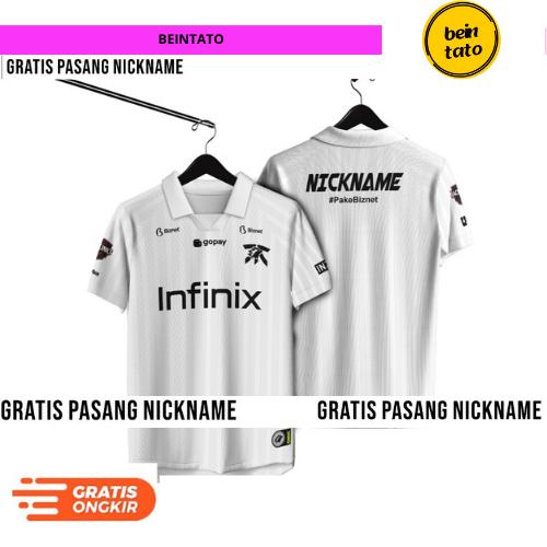 Jual Jersey Onic Putih 2024 Terbaru Gratis Pasang Nama dan Nomor ...