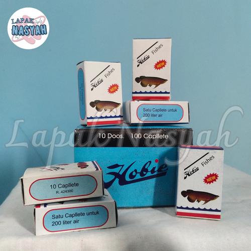 Jual HOBIE FISHES OBAT VITAMIN IKAN ARWANA (Satuan/ 1 doos isi 10 ...