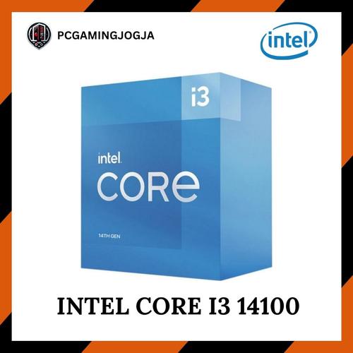 Jual PROCESSOR INTEL CORE I3 14100 BOX RAPTOR LAKE UPTO 4.7GHz 4CORE ...