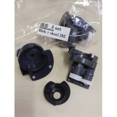 Jual Blok + Sekoci Mesin Jahit Mini Sewing Portable 202 ( 1 SET ...