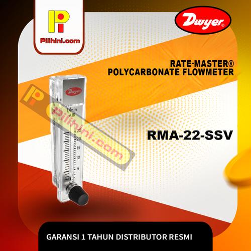 Jual Dwyer RMA-22-SSV Rate-Master Polycarbonate Flowmeter - Jakarta ...