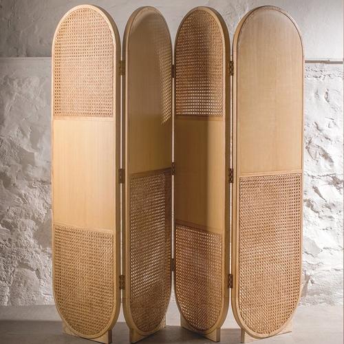 Jual Sekat Ruangan Rotan 4 Sekat Oealy Aesthetic Room Divider Interior ...