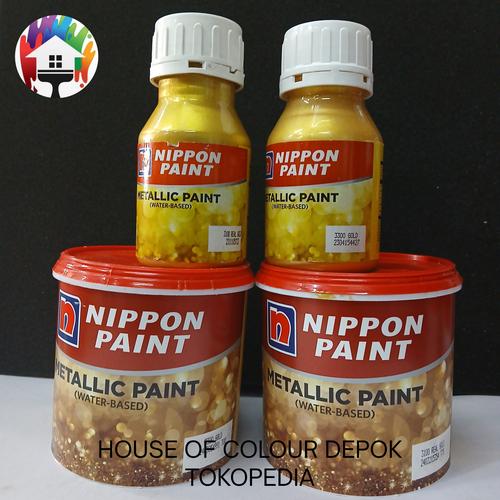 Jual NIPPON METALLIC PAINT/CAT METALLIC GOLD/CAT TEMBOK/CAT KAYU - 3300 ...