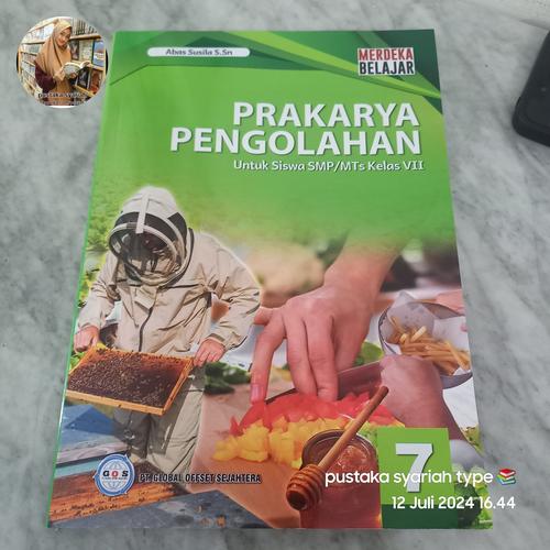 Jual buku pendamping untuk siswa GOS prakarya pengolahan kelas 7 SMP MTS KURIKULUM MERDEKA ...