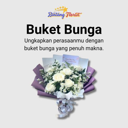 Jual Bintang Florist: Buket Bunga Premium Segar Bisa Custom, Request ...