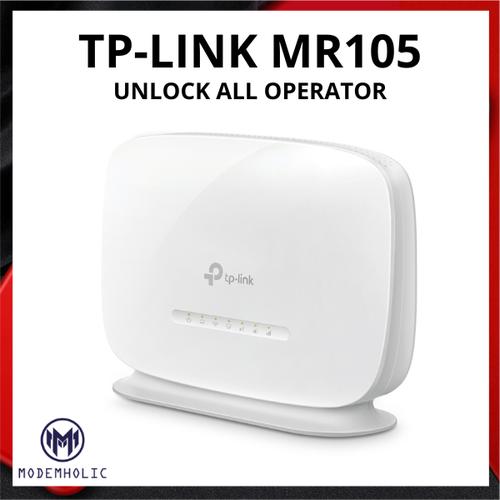 Jual Tp-Link TL-MR105 300 Mbps Wireless N 4G LTE Router TL MR105 ...