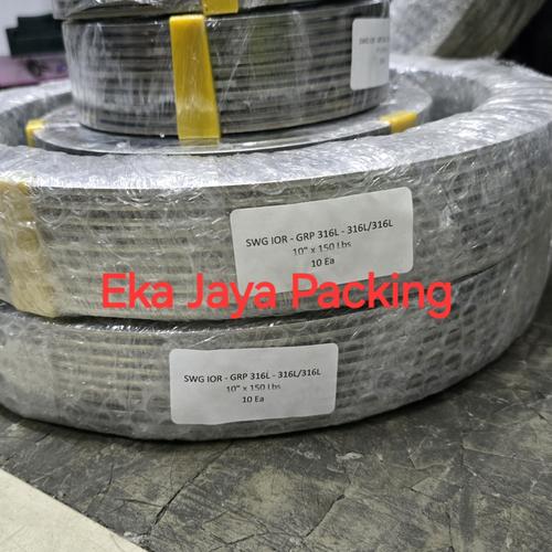 Jual Spiral Wound Gasket 10" inch ( SWG ANSI 150 inner Outering ...
