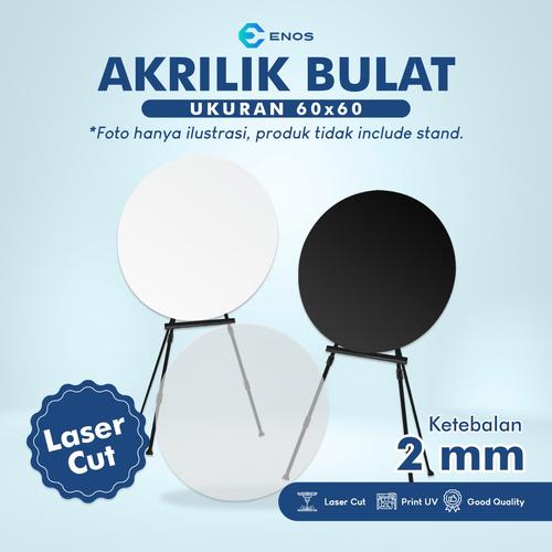 Jual AKRILIK BULAT DIAMETER 60CM TEBAL 2MM / ACRYLIC BULAT POLOS ...
