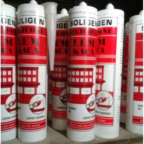 Jual READY STOCK LEM KACA/LEM AKRILIK/LEM SILICONE SEALANT SOLIGEN ...