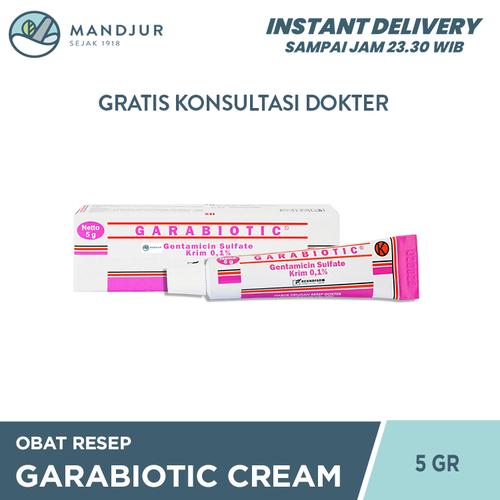 Jual Garabiotic Cream 5 Gram / Gentamicin Sulfate / Infeksi Kulit ...