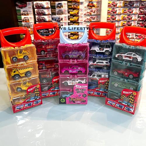 Jual Mainan Paket Mobil Diecast Metal Gift Pack 3 Pcs [TERMASUK KOTAK ...