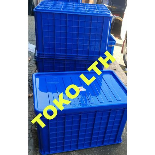 Jual CONTAINER BOX TUTUP HANATA 2104 TTP 87 LITER KOTAK BAK WADAH TUTUP ...