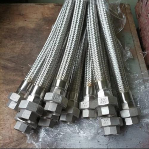 Jual flexible metal hose 1.5" x 50cm koneksi wm ss 304 - Jakarta Barat ...