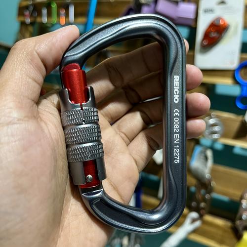 Jual Carabiner delta twist lock aloy reicio 30kN hight strength ...