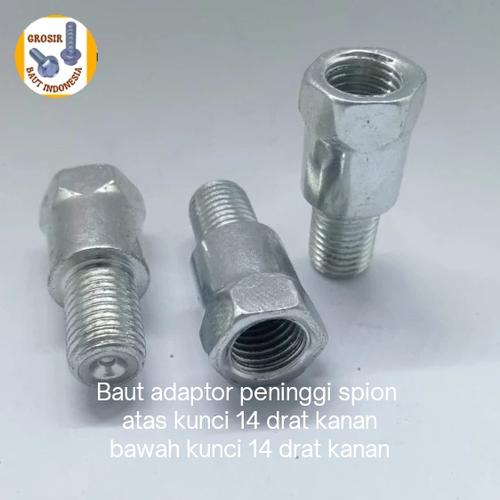 Jual Baut Sambungan Spion Honda / Sambungan Spion Peninggi Honda Kanan ...