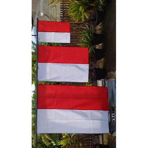 Jual Bendera Merah Putih Bendera Upacara 17 Agustus Bahan Kain ...