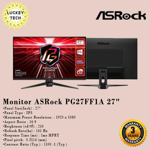 Jual Monitor Asrock PG27FF1A 27" - Jakarta Pusat - Luckey Tech | Tokopedia