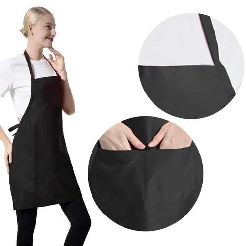 Promo Apron Celemek Unisex Barista Masak Food Bahan Drill Tebal ...